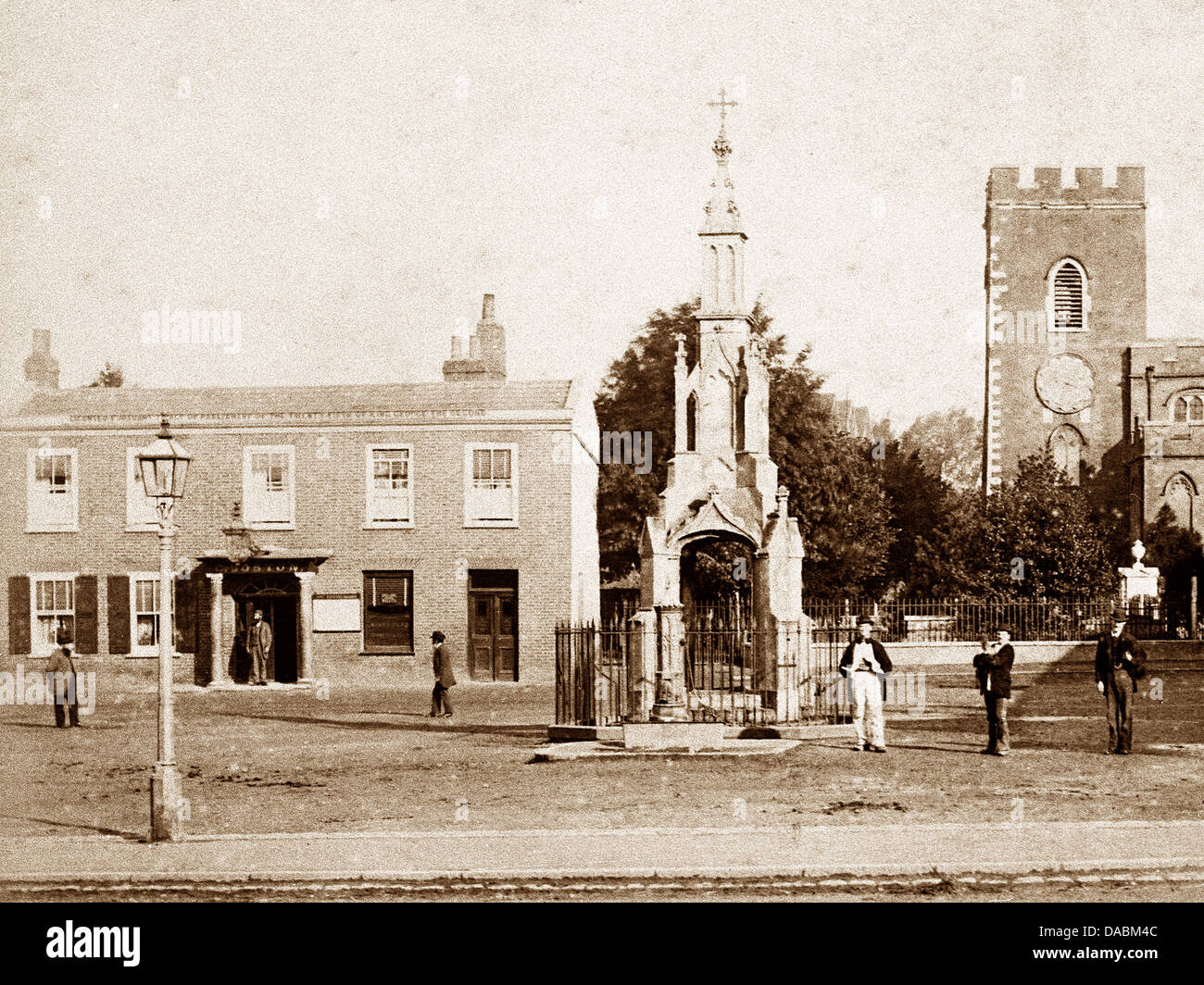 Enfield Market early 1900s Stock Photo - Alamy