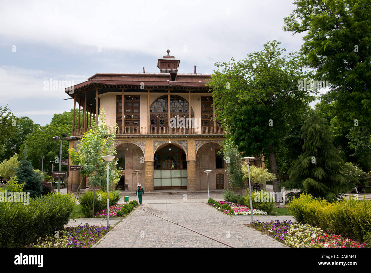 Asia, Iran, Qazvin, Chehel Setoon palace Stock Photo - Alamy