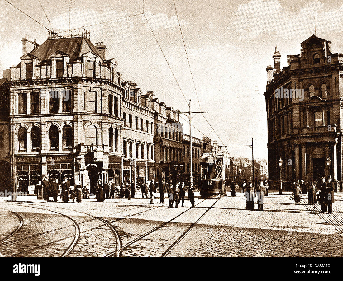 Carlisle Botchergate early 1900s Stock Photo - Alamy