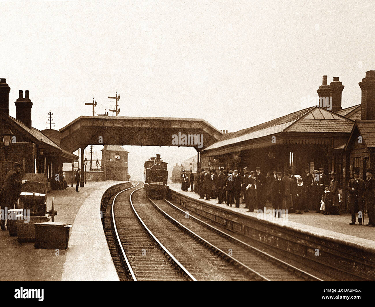 Victorian Train Station Historical High Resolution Stock Photography ...