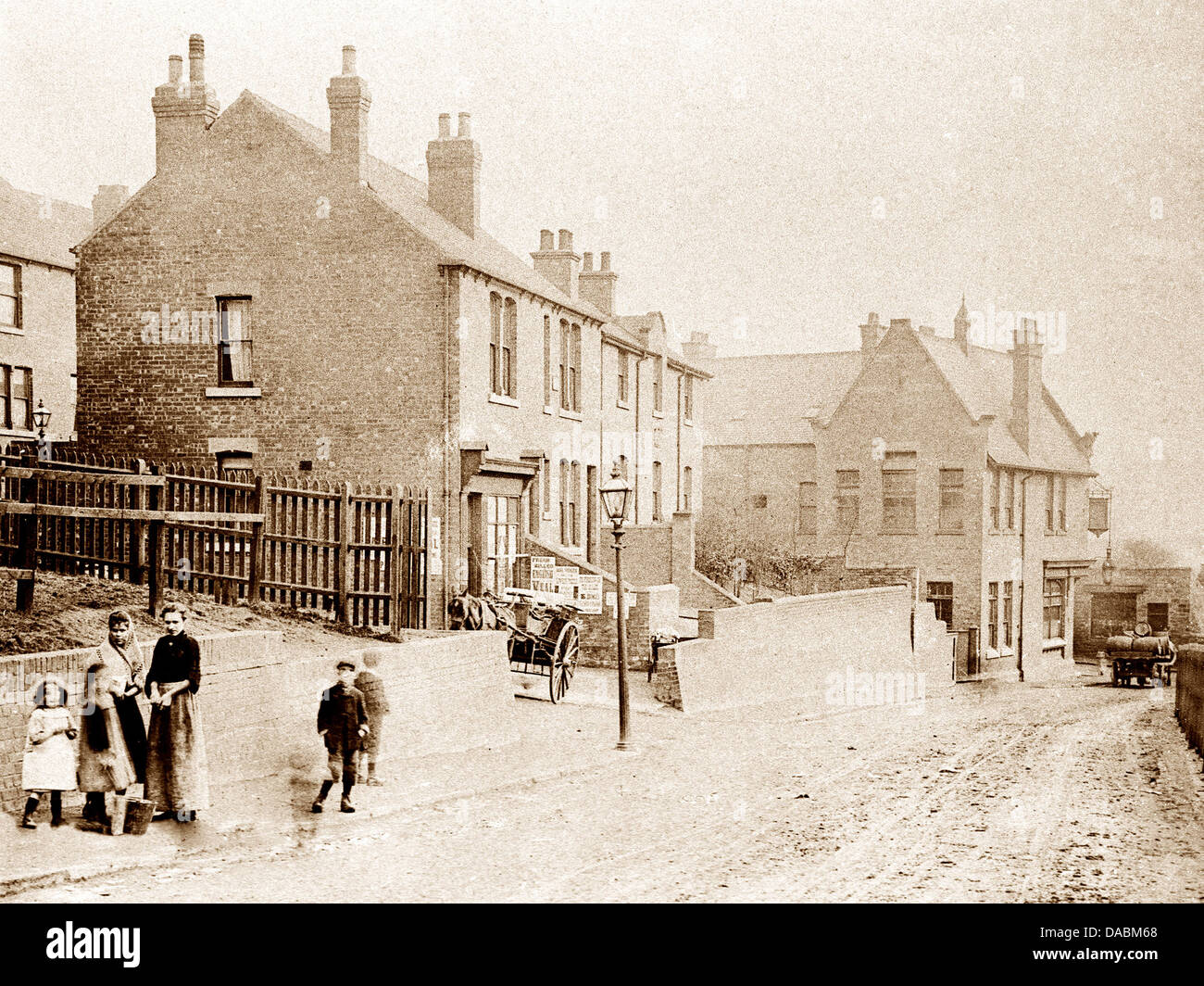 Catcliffe early 1900s Stock Photo - Alamy