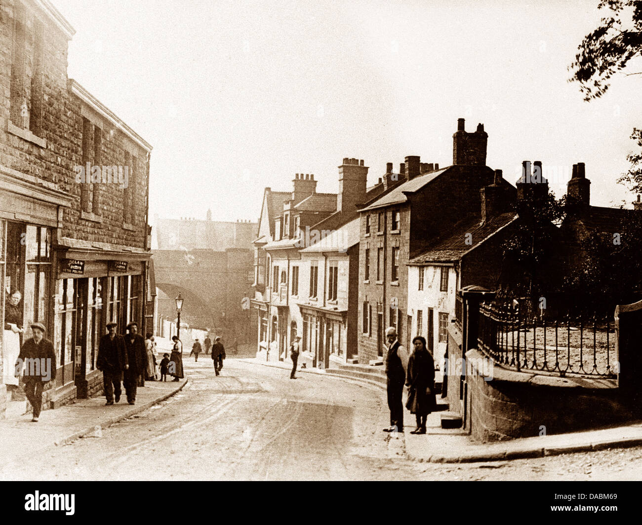 Catcliffe early 1900s Stock Photo - Alamy