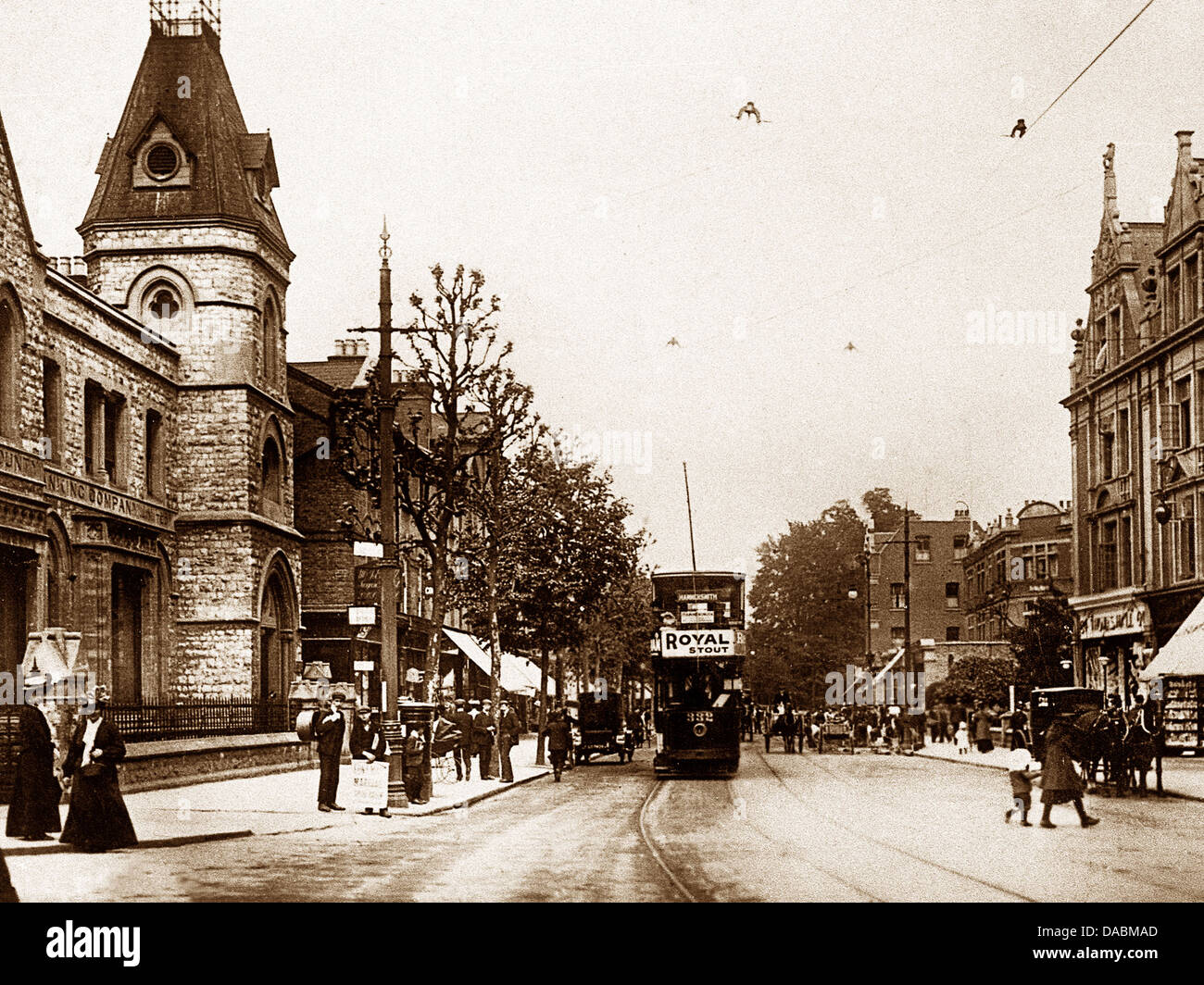 Ealing The Mall London early 1900s Stock Photo - Alamy