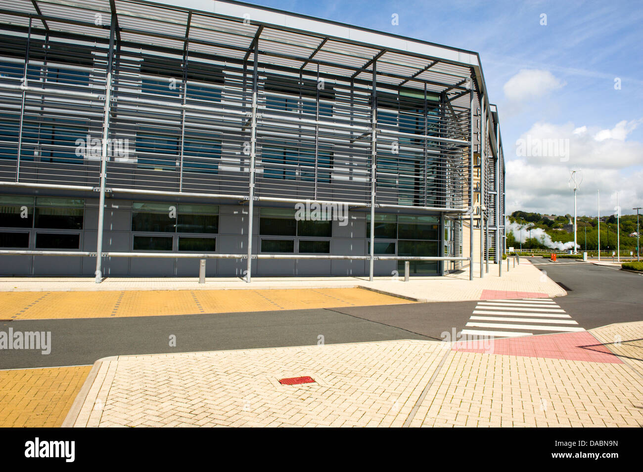 Ceredigion County Council offices Aberystwyth Wales Stock Photo - Alamy