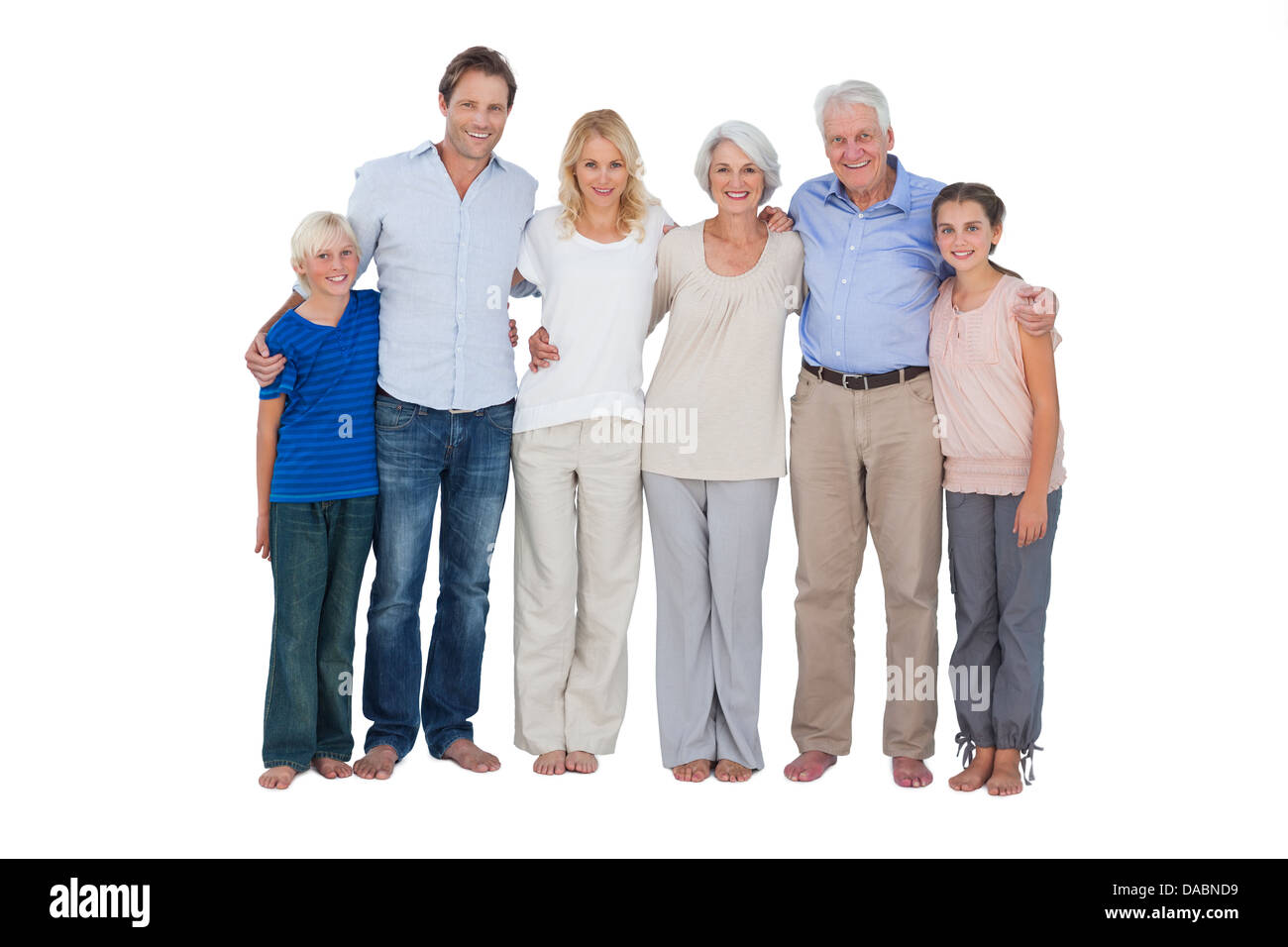 Standing against a Cut Out Stock Images & Pictures - Alamy