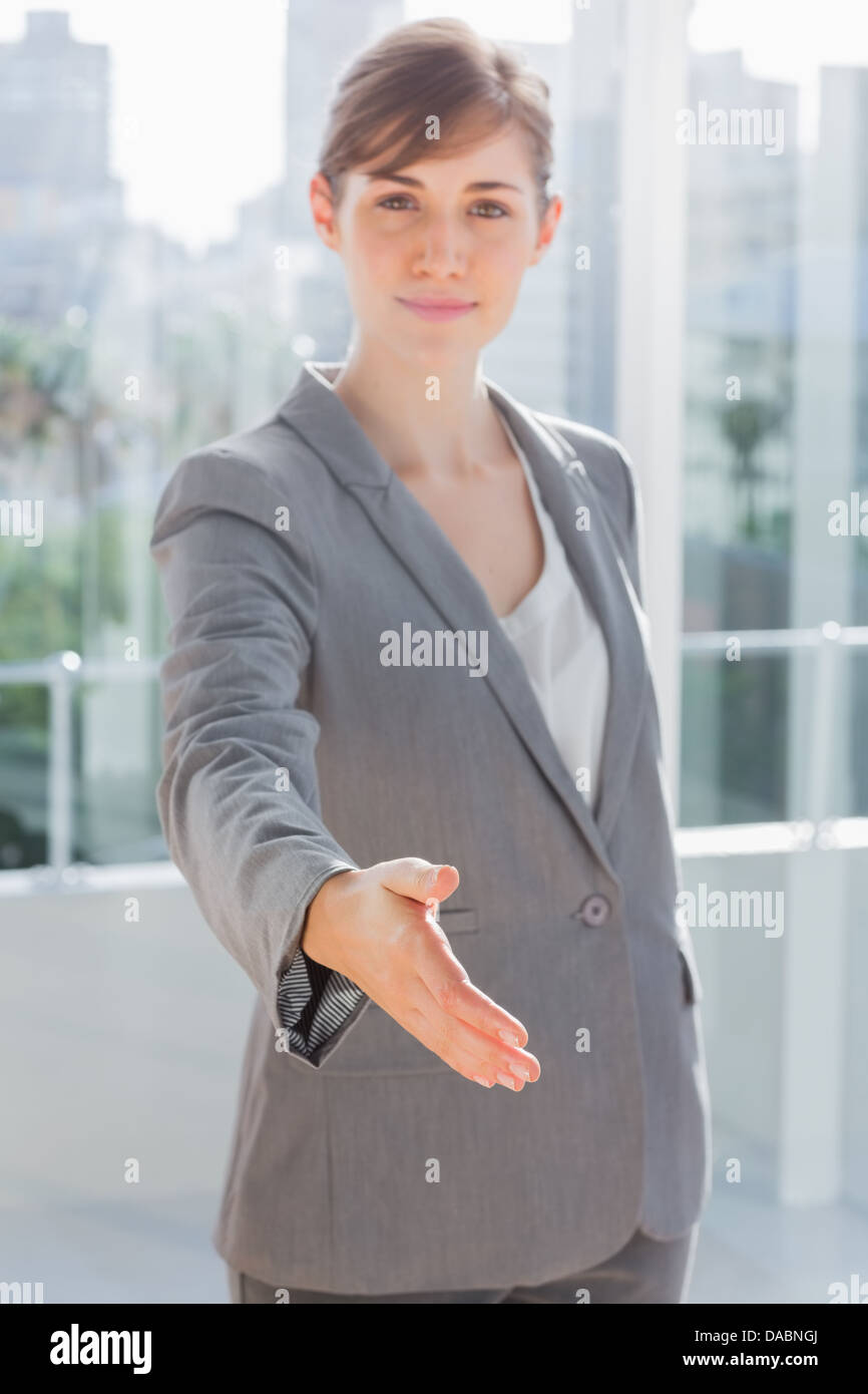 Hand handshake hi-res stock photography and images - Alamy
