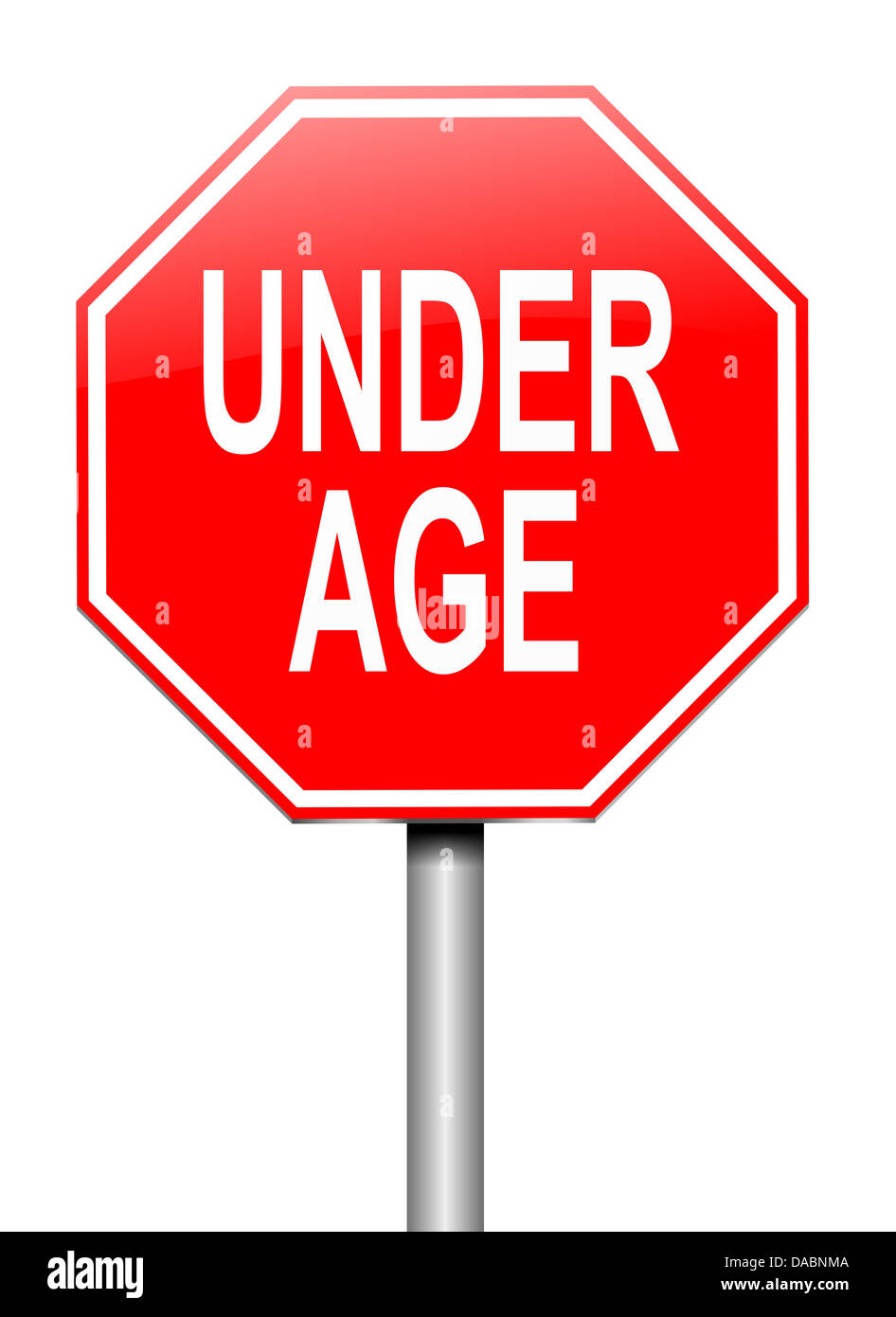 Under age Stock Photo: 58036170 - Alamy