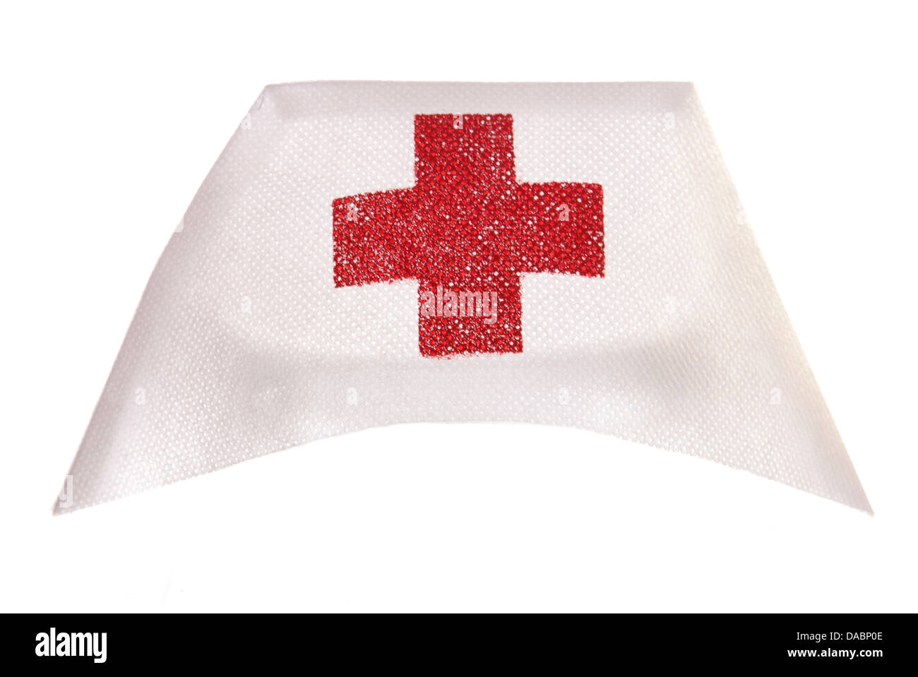 nurse medical hat studio cutout Stock Photo - Alamy