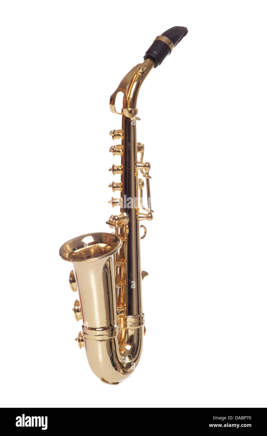 Saxophone cut out hi-res stock photography and images - Alamy