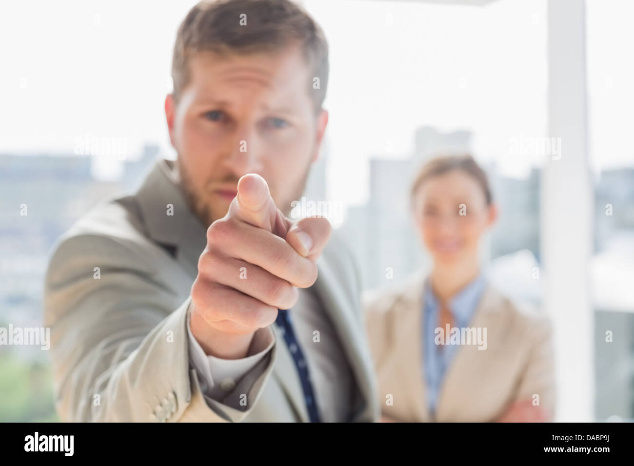 Angry businessman pointing at camera Stock Photo - Alamy Angry businessman pointing at camera Stock Photo - Alamy