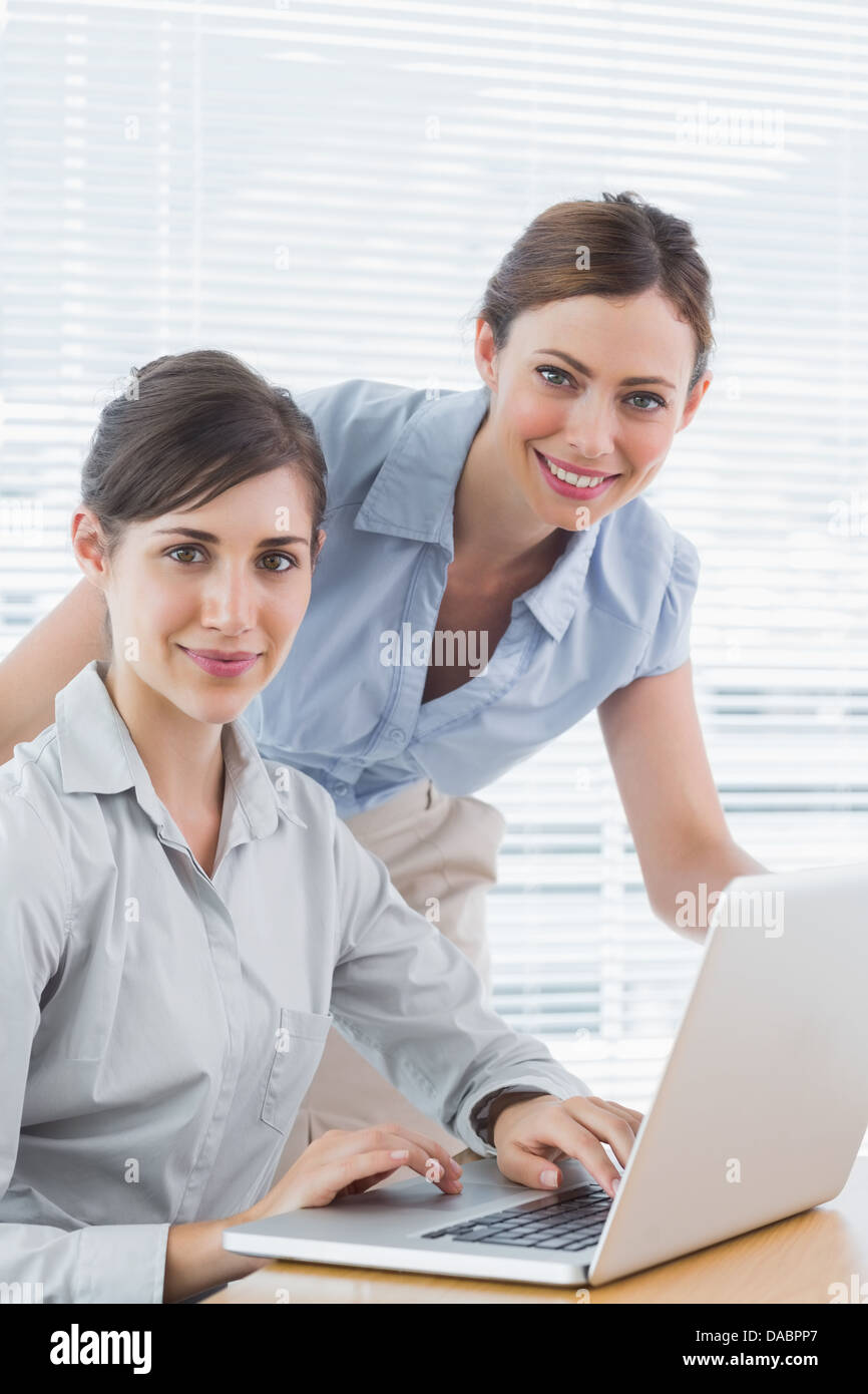 Beautiful young businesswomen work hi-res stock photography and images ...