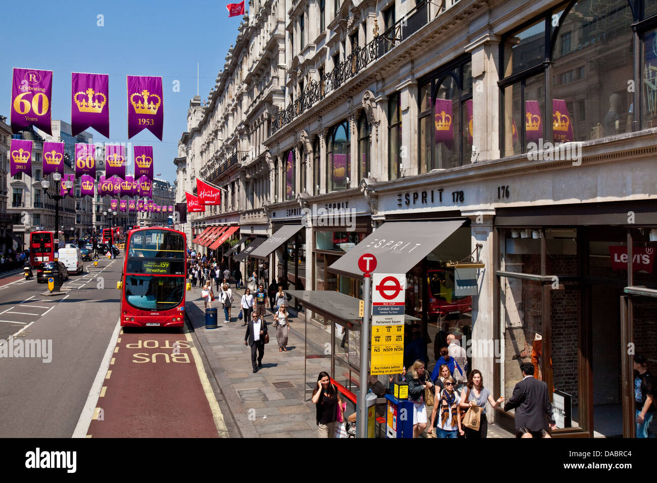 Shops, Regent Street, London, England Stock Photo - Alamy