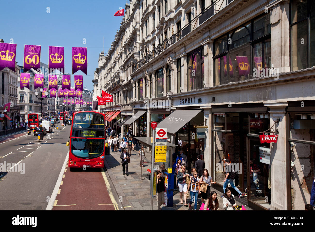 Shops, Regent Street, London, England Stock Photo - Alamy