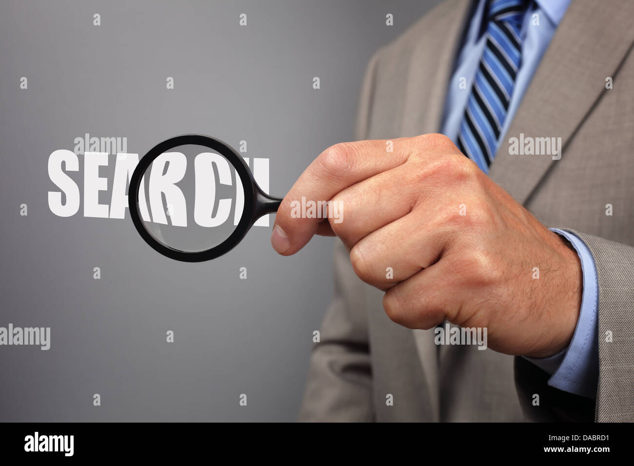 Word search with magnifying glass hi-res stock photography and images ...