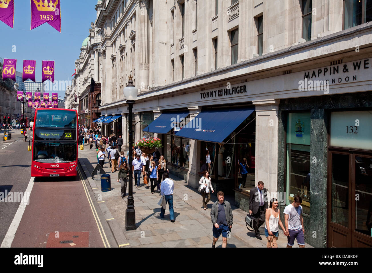 Shops, Regent Street, London, England Stock Photo - Alamy