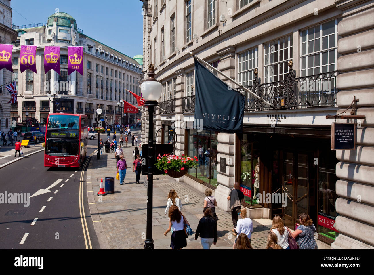 Shops, Regent Street, London, England Stock Photo - Alamy