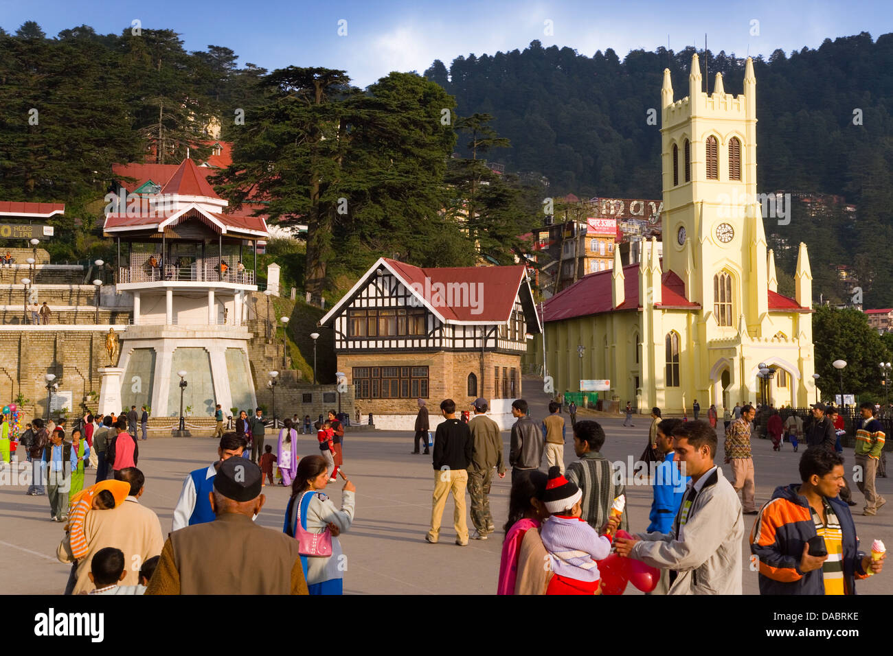 St. Michael's Cathedral, The Mall, Shimla, Himachal Pradesh, India ...