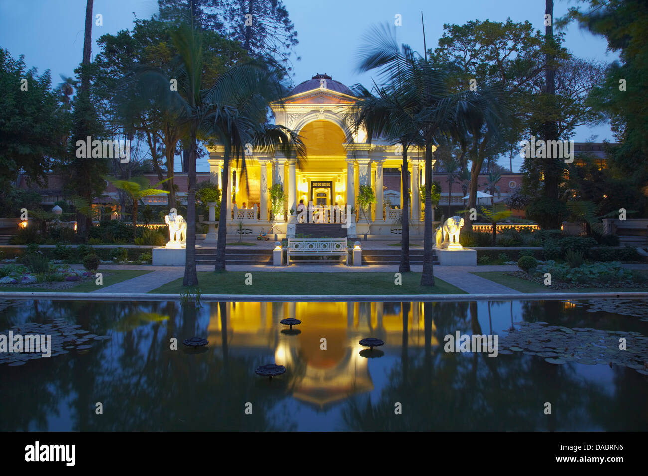 Kaiser Cafe in grounds of Garden of Dreams, Thamel, Kathmandu, Nepal ...