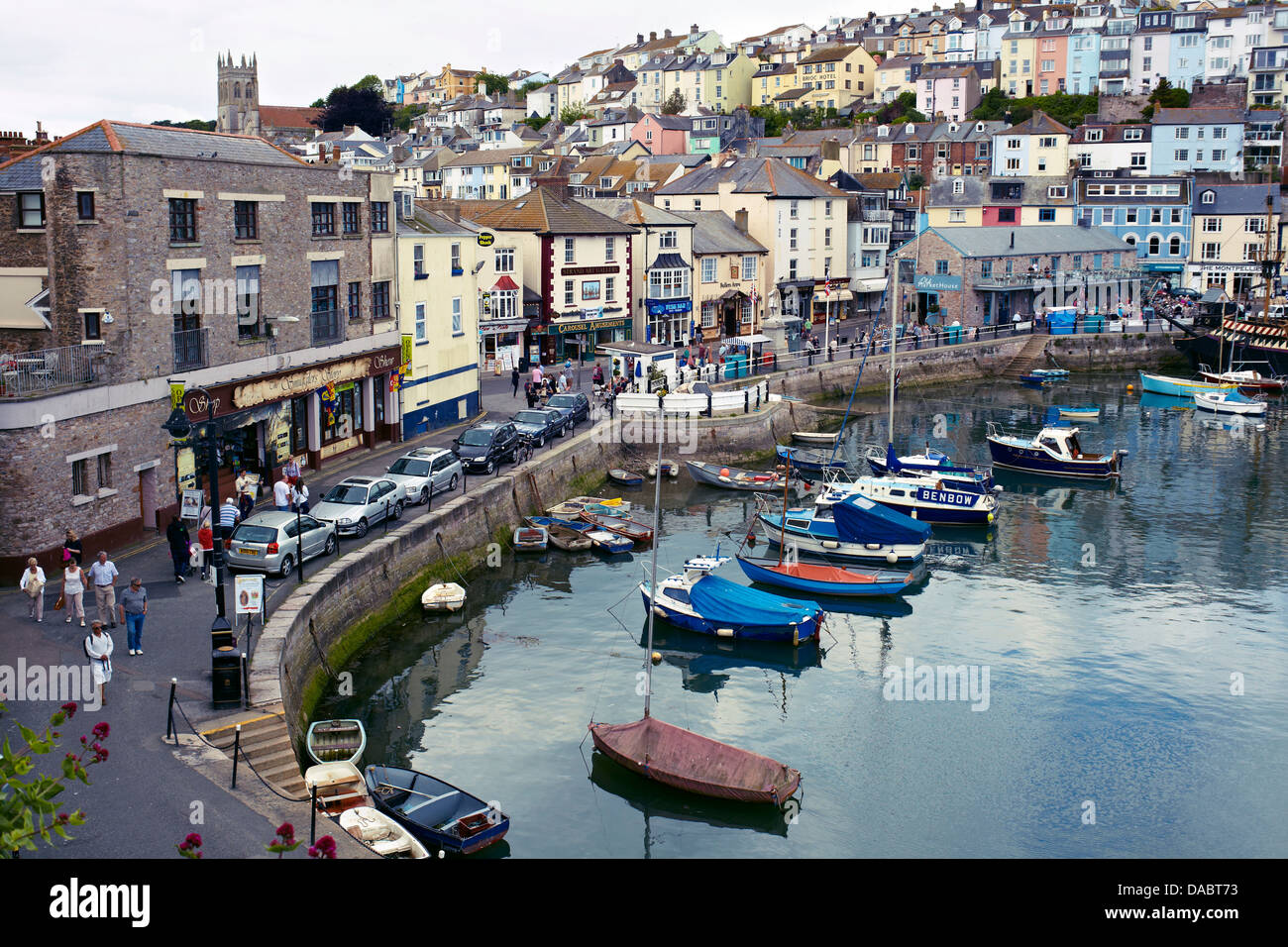 Brixham town hi-res stock photography and images - Alamy