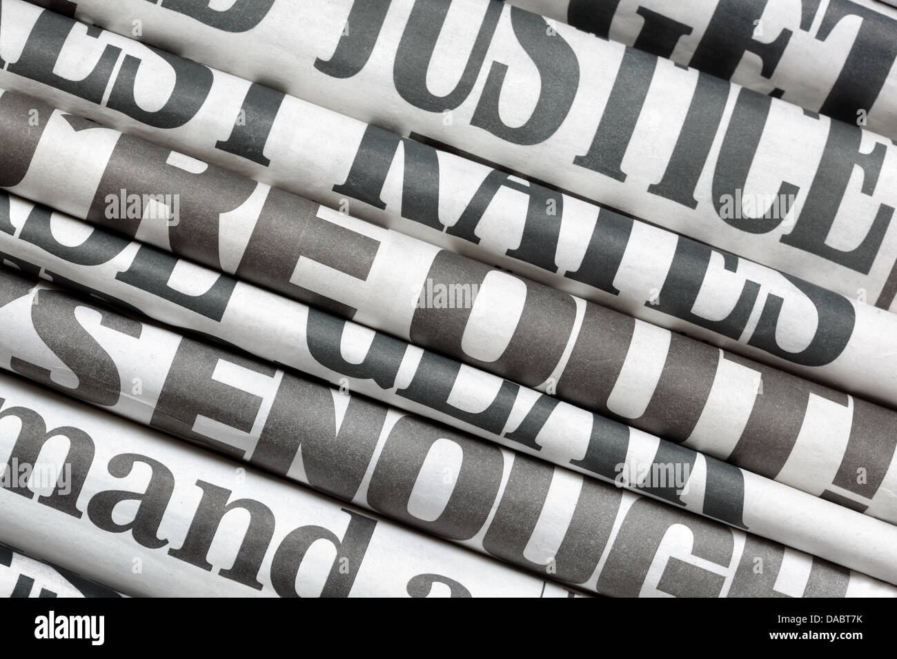 Newspaper broadsheet hi-res stock photography and images - Alamy