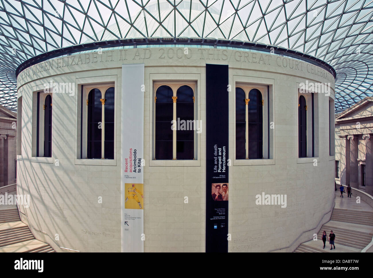 The Great Court of the British Museum, Great Russell Street, London ...