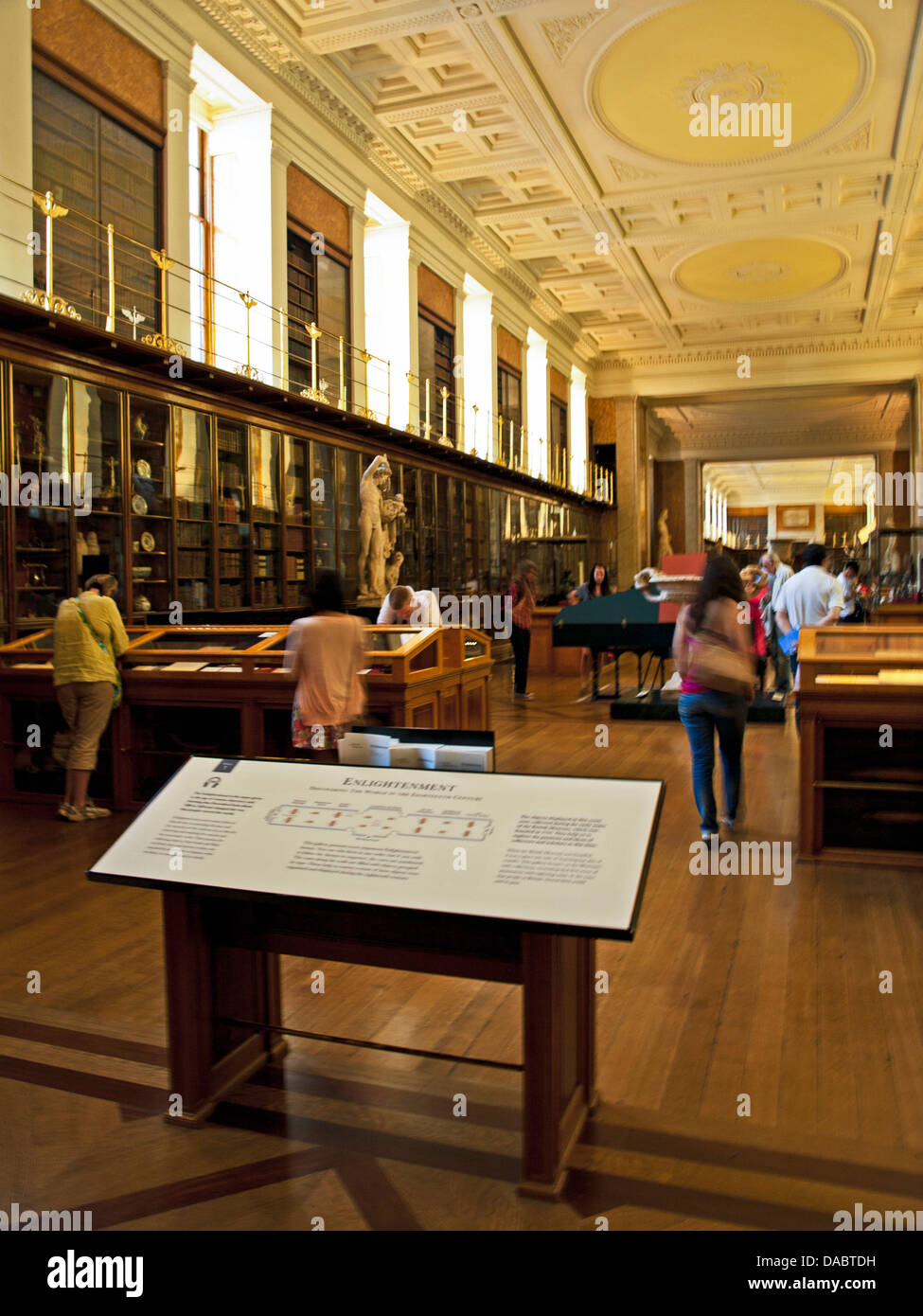 The King's Library at the British Museum, Great Russell Street, London ...