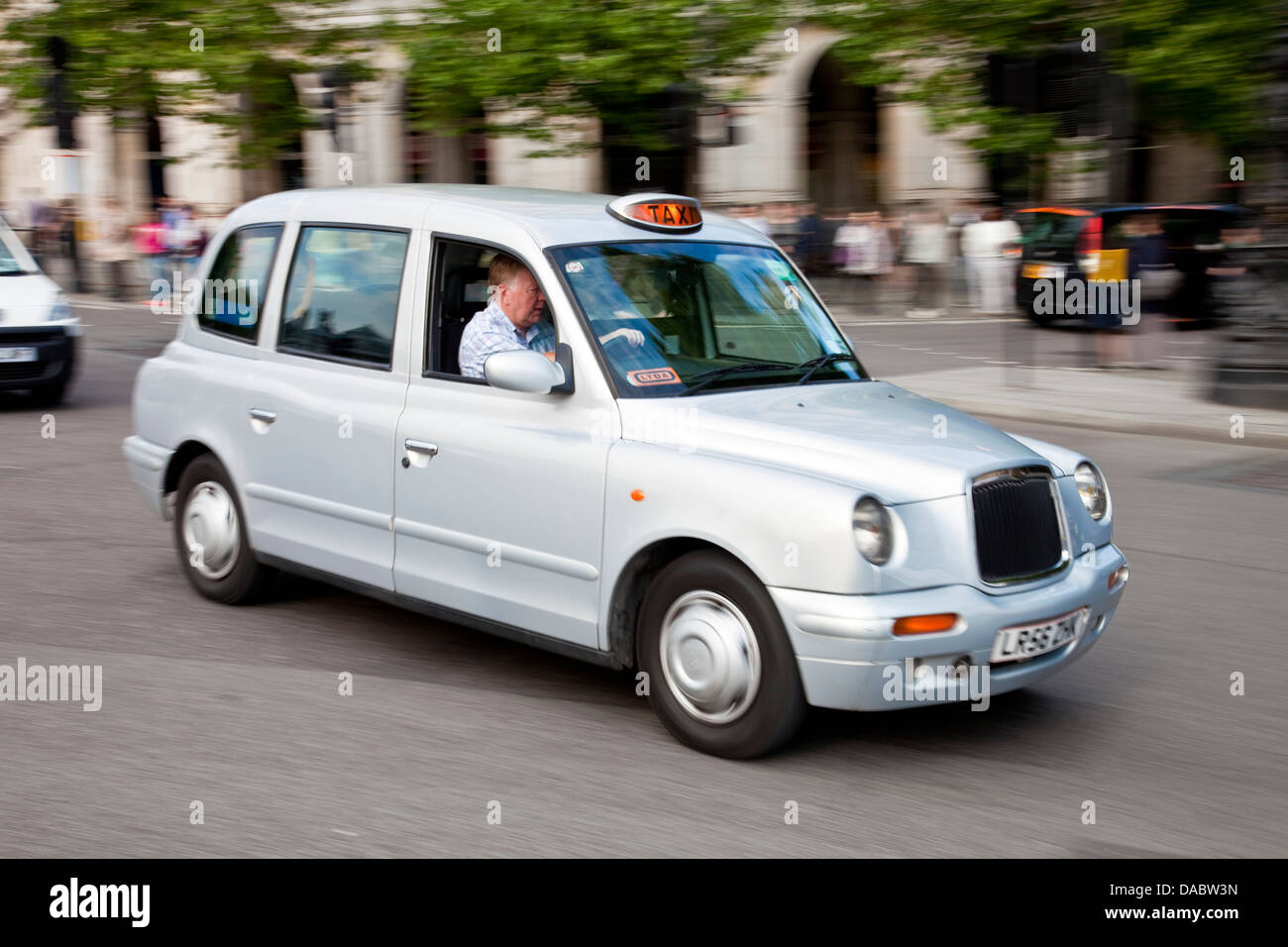 Traditional London Taxi, Charing Cross, London, England Stock Photo - Alamy
