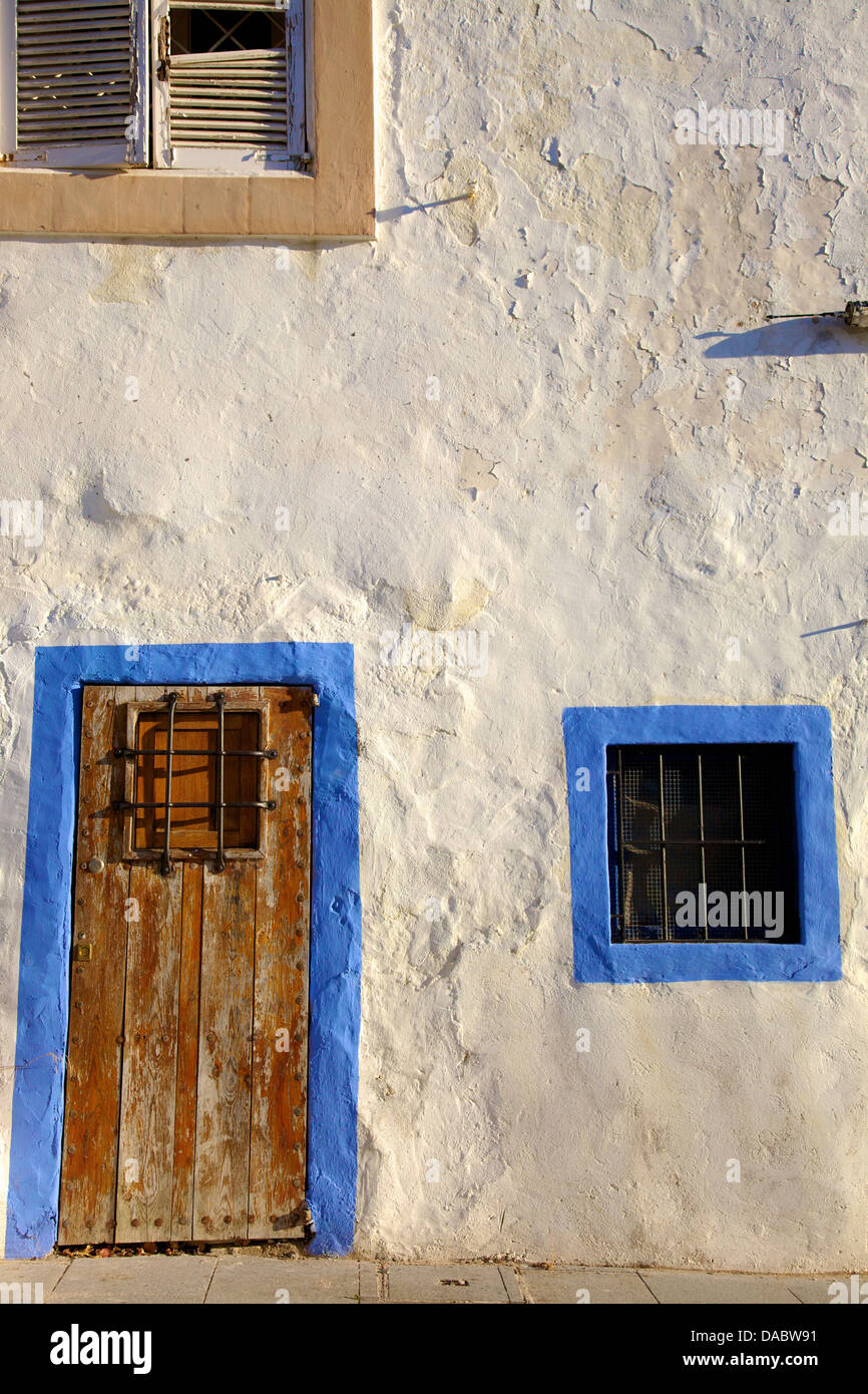 Traditional House, Dalt Vila, Ibiza Old Town, Ibiza, Spain, Europe ...