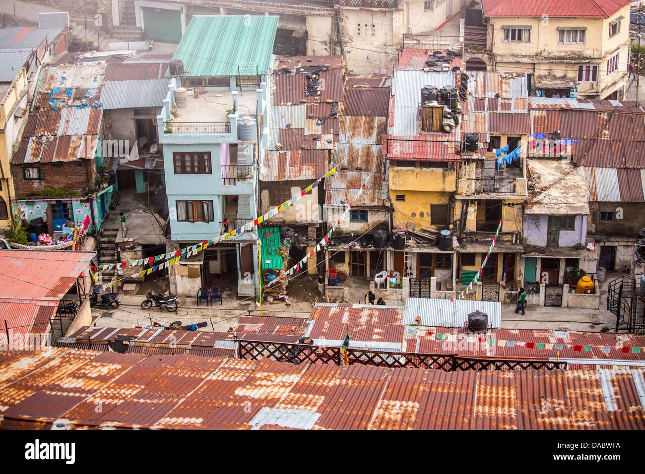 Neighborhood in Landour, Mussoorie, Hill Station, Uttarakhand, India ...