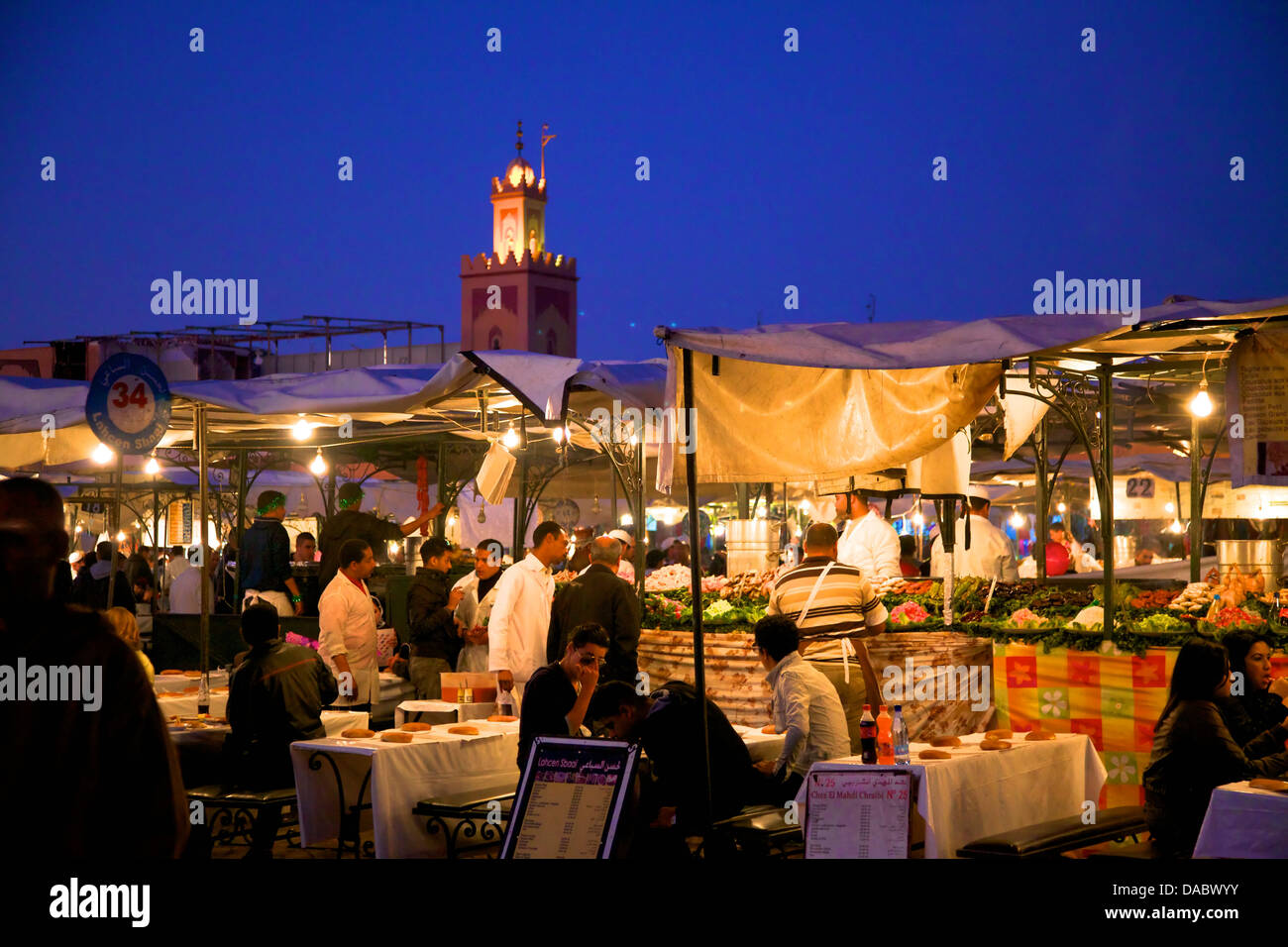 Jemaa el fna square marrakech hi-res stock photography and images - Alamy
