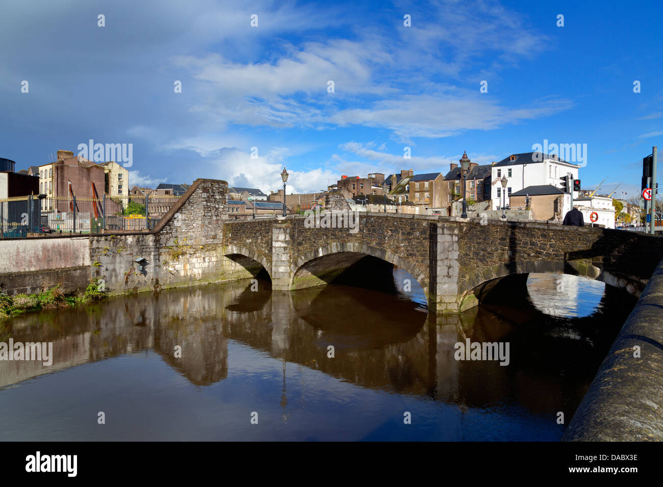 South Gate Bridge over the River Lee, Cork City, County Cork, Munster ...