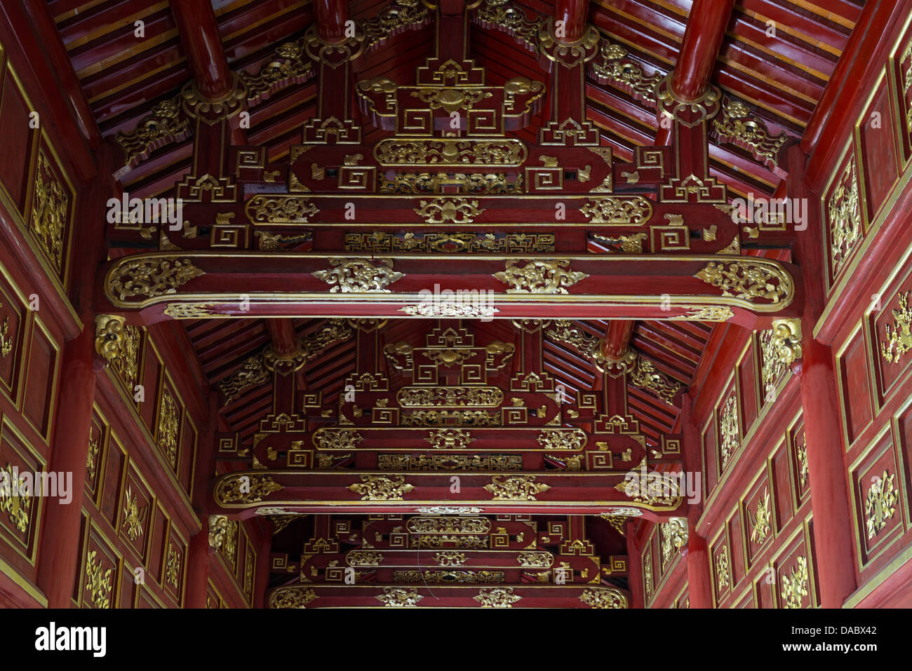 Detail a roof forbidden city hi-res stock photography and images - Alamy