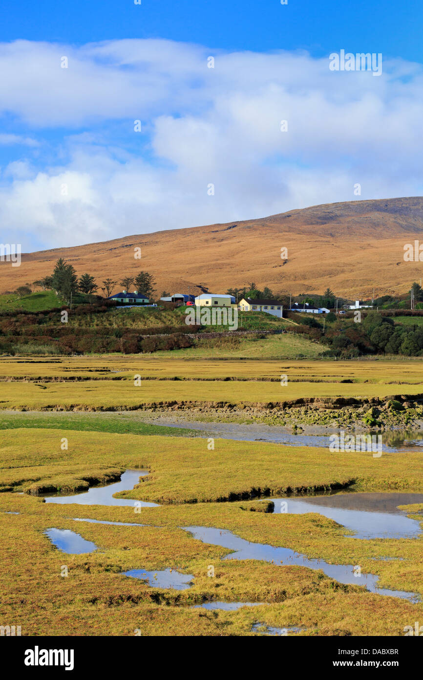 Landscape near Mulranny, County Mayo, Connaught (Connacht), Republic of ...