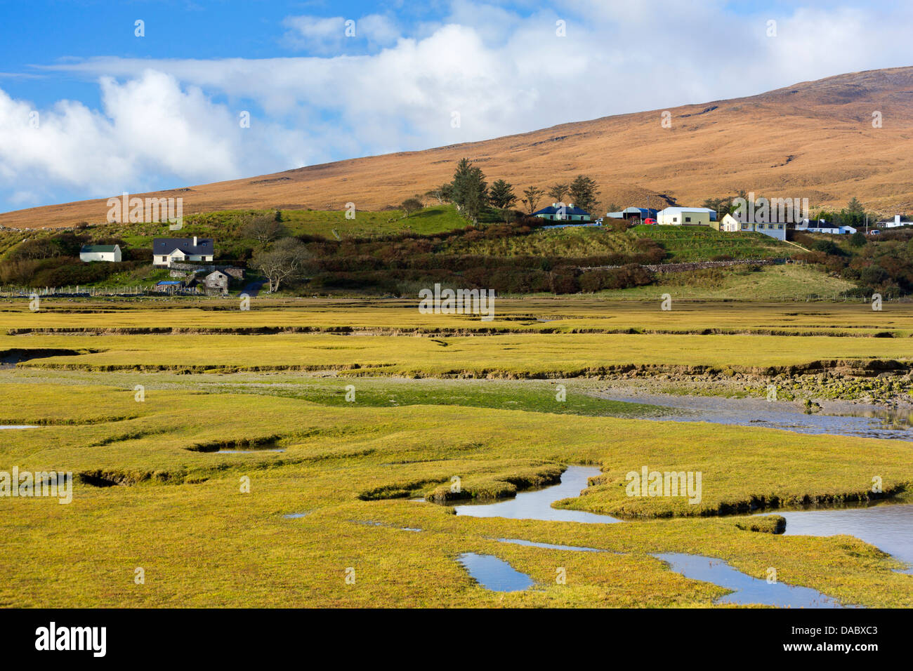 Landscape near Mulranny, County Mayo, Connaught (Connacht), Republic of ...