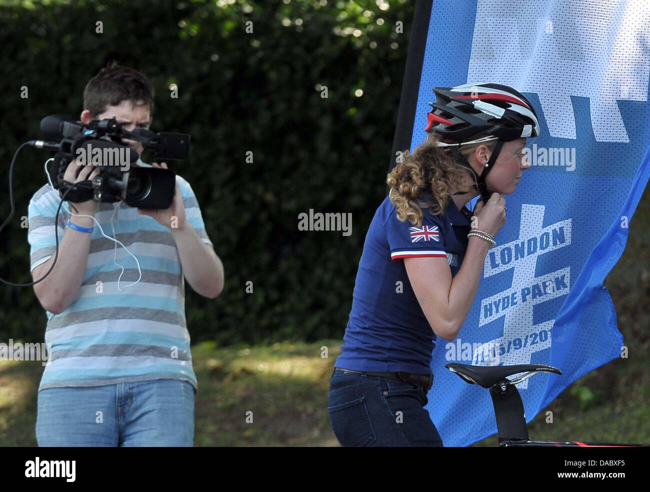 London, UK. 8th July 2013. Non stanford (Reigning U23 World Triathlon ...