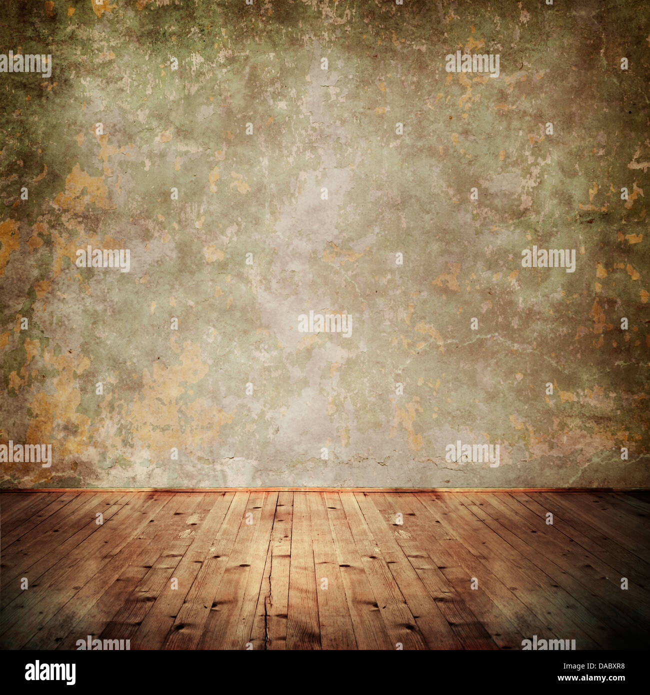 Empty space in vintage room Stock Photo - Alamy