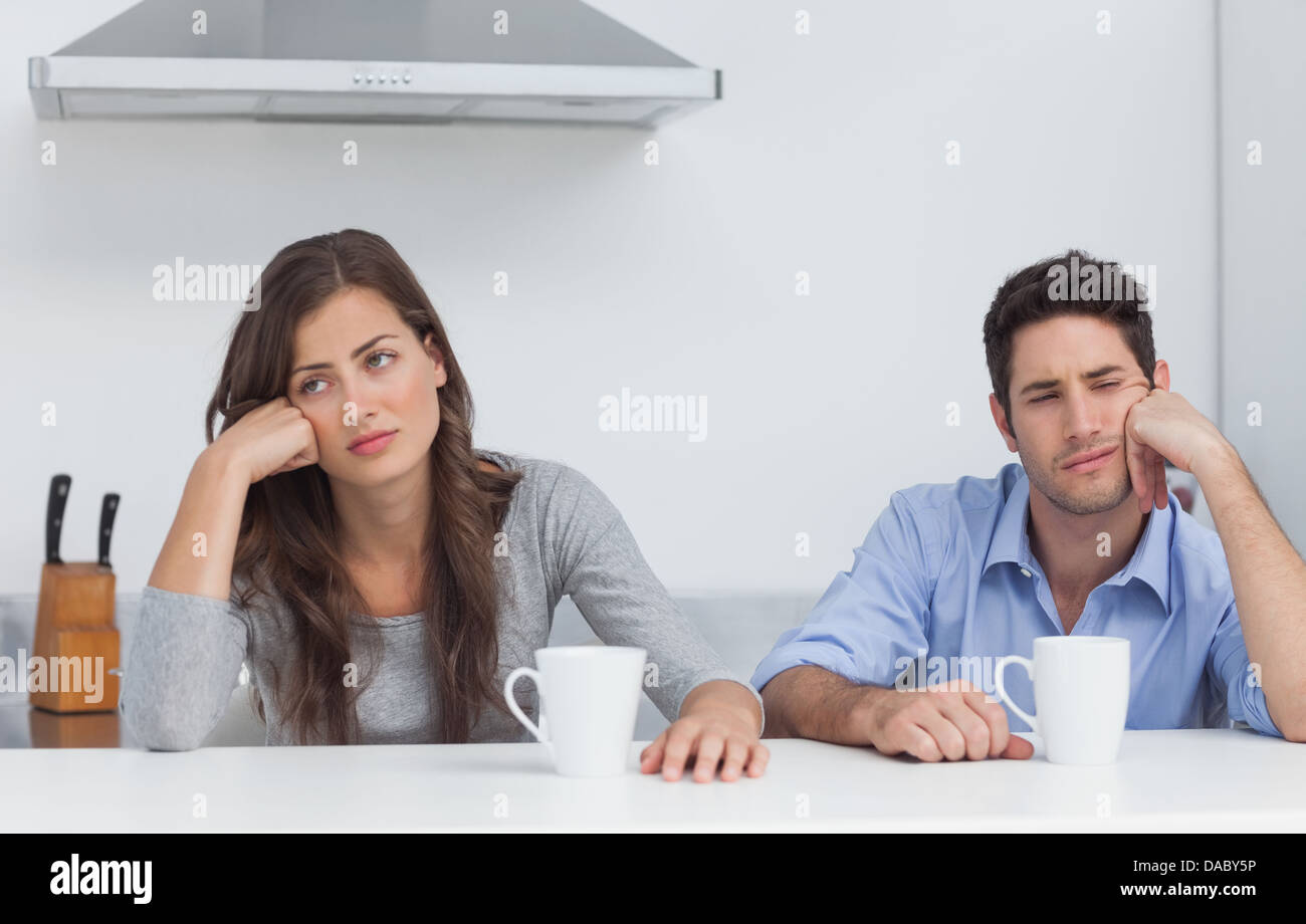 Tired couple hi-res stock photography and images - Alamy