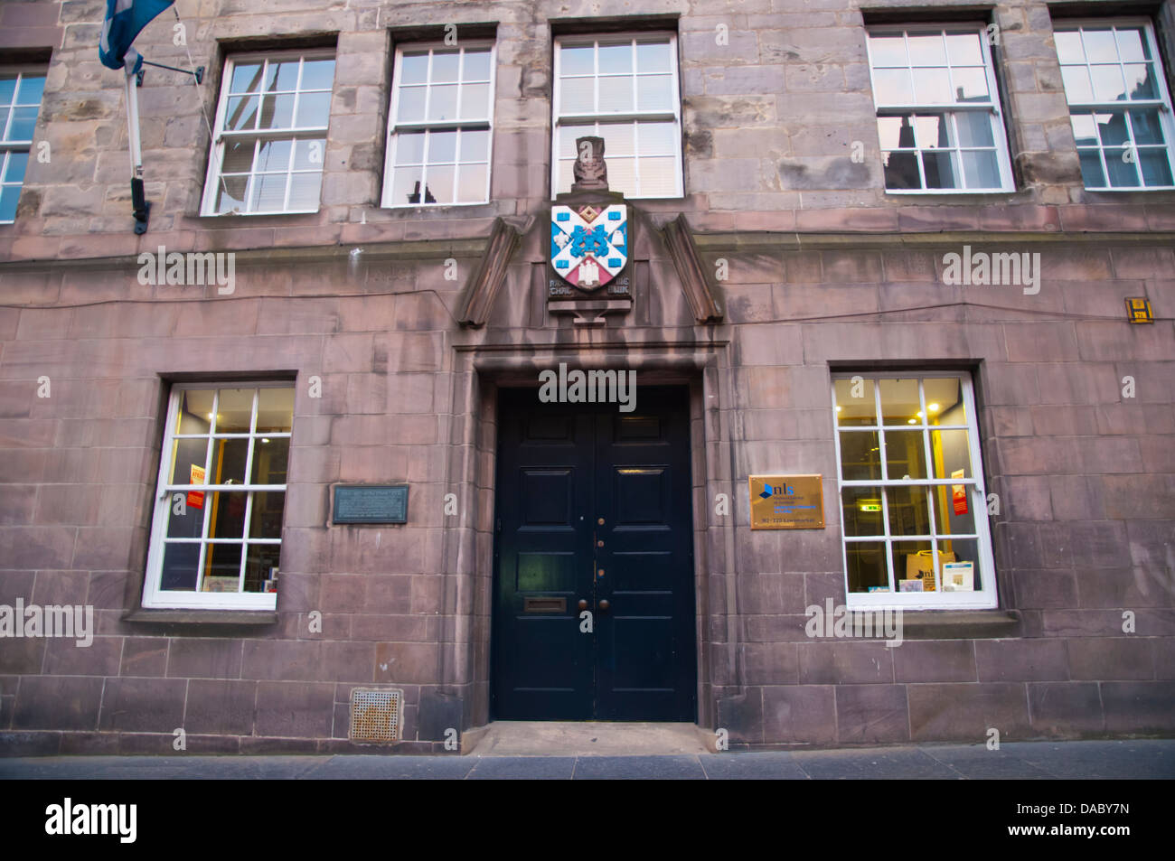 Scottish Central Library Lawnmarket street Royal Mile old town ...