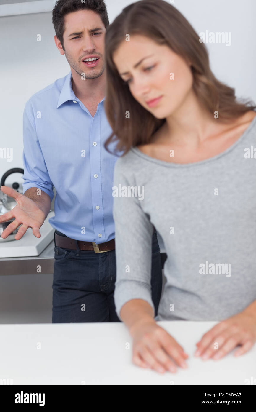 Dispute anger hi-res stock photography and images - Alamy