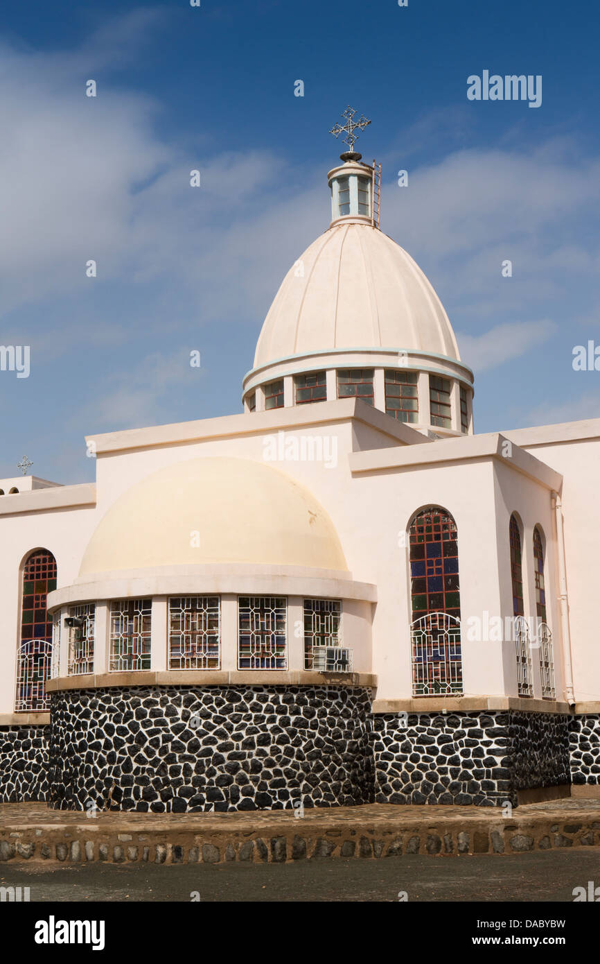 Er011 Africa, Eritrea, Massawa, Tualud Island, St Mary’s Cathedral ...
