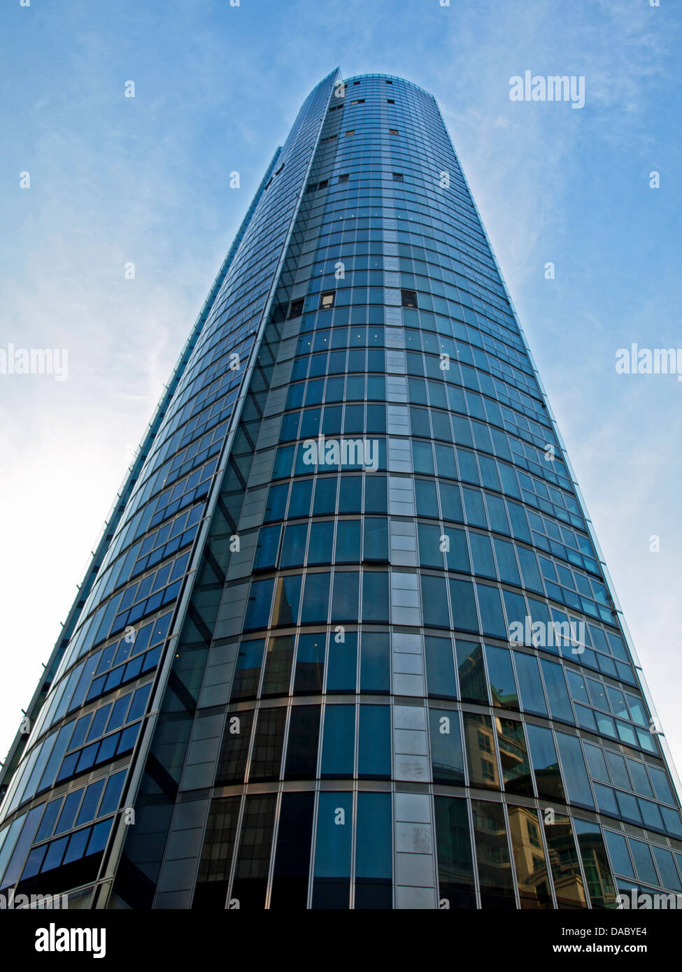 View of the Vauxhall Tower (St George Wharf Tower), the tallest solely ...