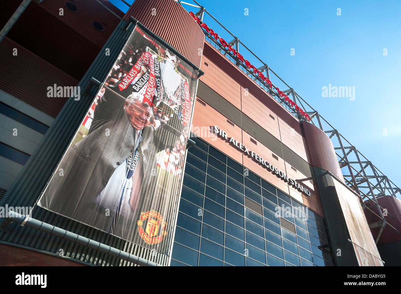 Sir alex ferguson stand hi-res stock photography and images - Alamy