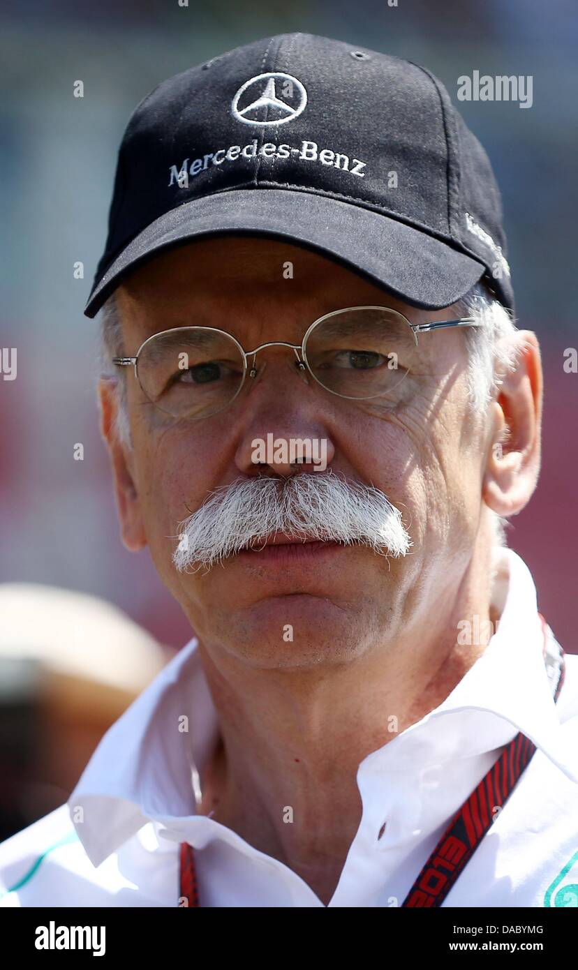 The chairman of Daimler AG, German Dieter Zetsche, seen at the ...