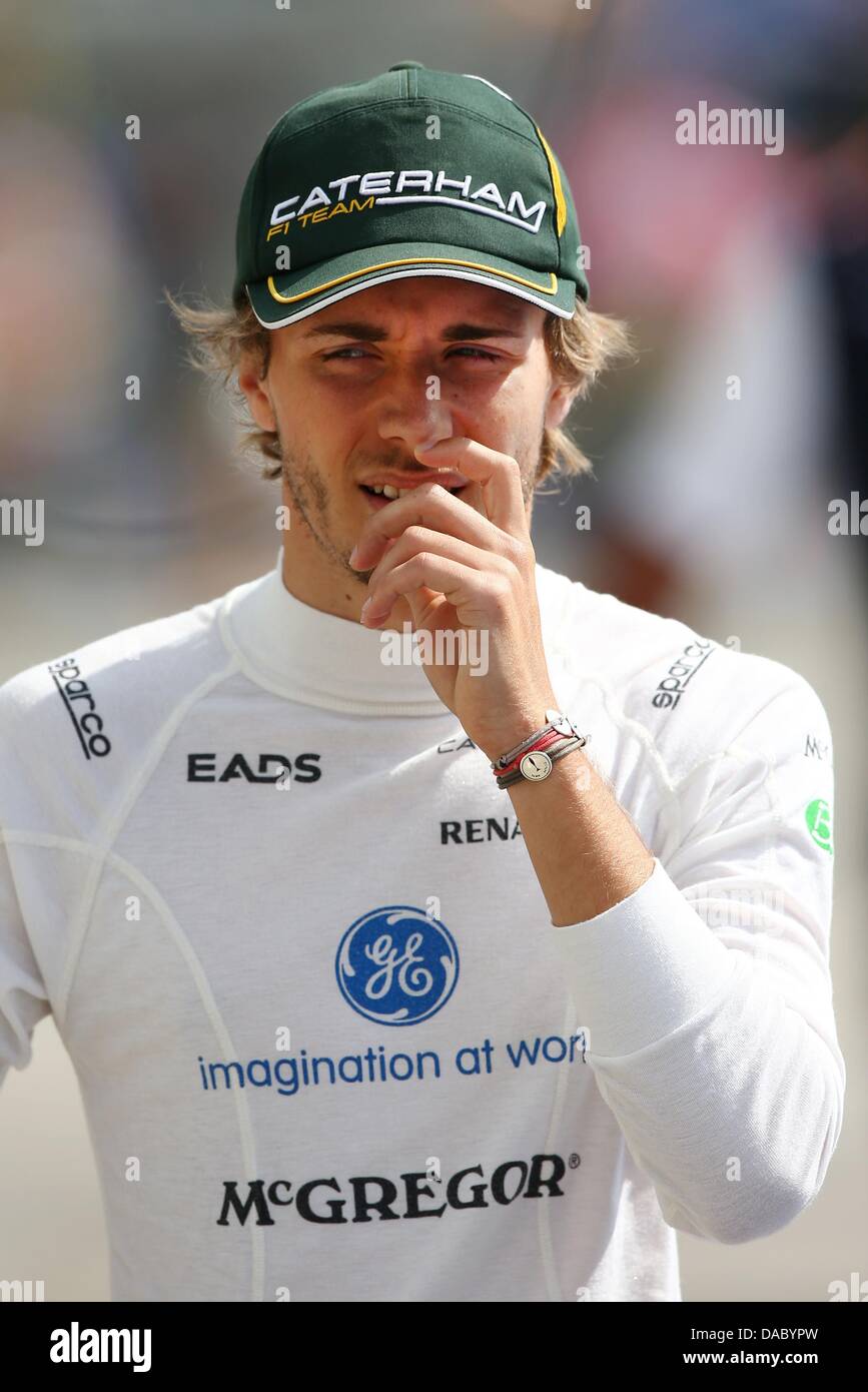 French Formula One driver Charles Pic of Caterham seen during the third ...