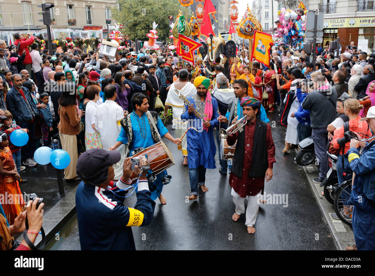 Ganesh Hindu Festival, Paris, France, Europe Stock Photo - Alamy