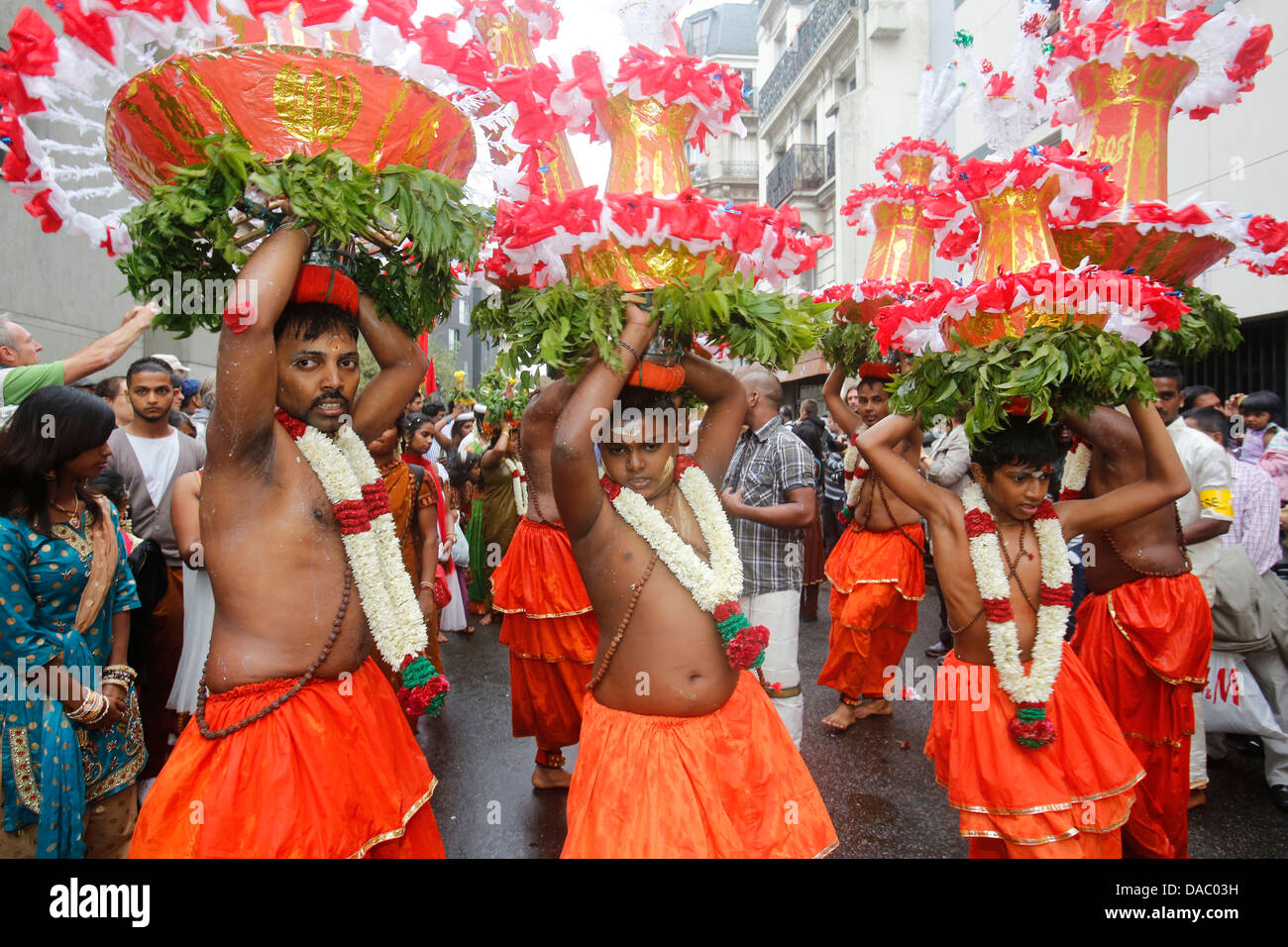 Ganesh Hindu Festival, Paris, France, Europe Stock Photo - Alamy