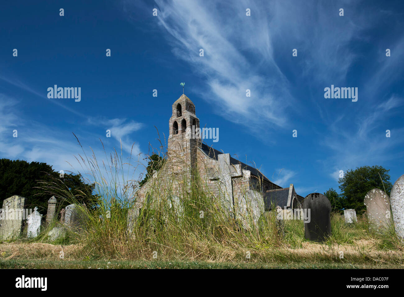 St Michael & All Angels Church and churchyard. Ford, Northumberland ...