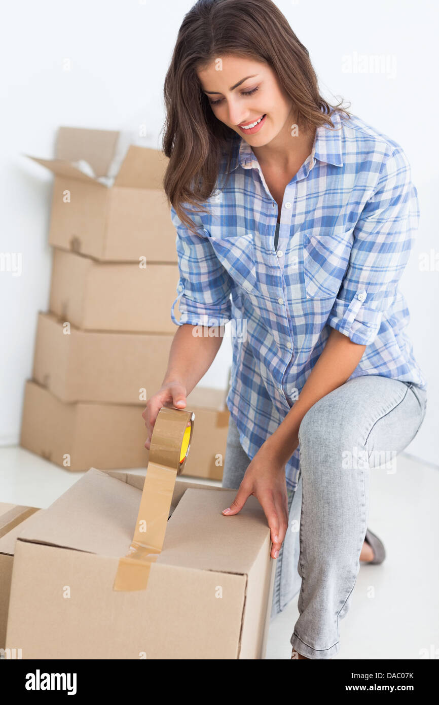 Woman duct tape hi-res stock photography and images - Alamy