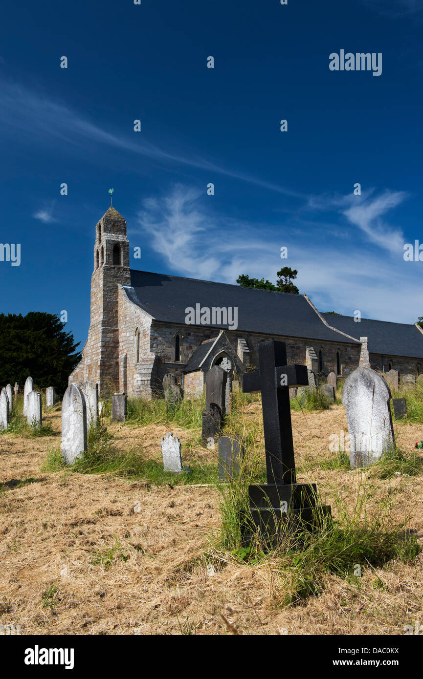 St Michael & All Angels Church and churchyard. Ford, Northumberland ...