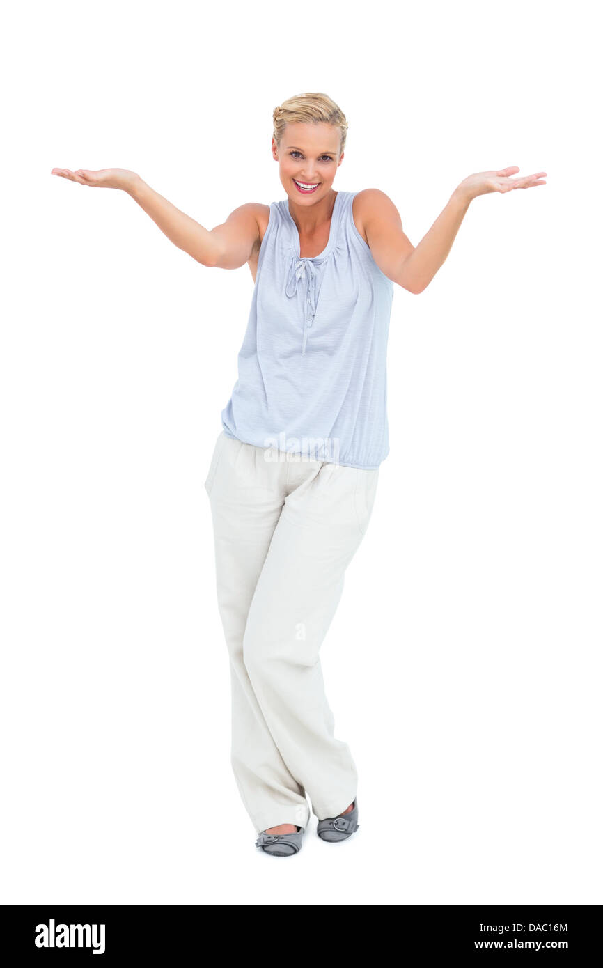 Question woman hi-res stock photography and images - Alamy